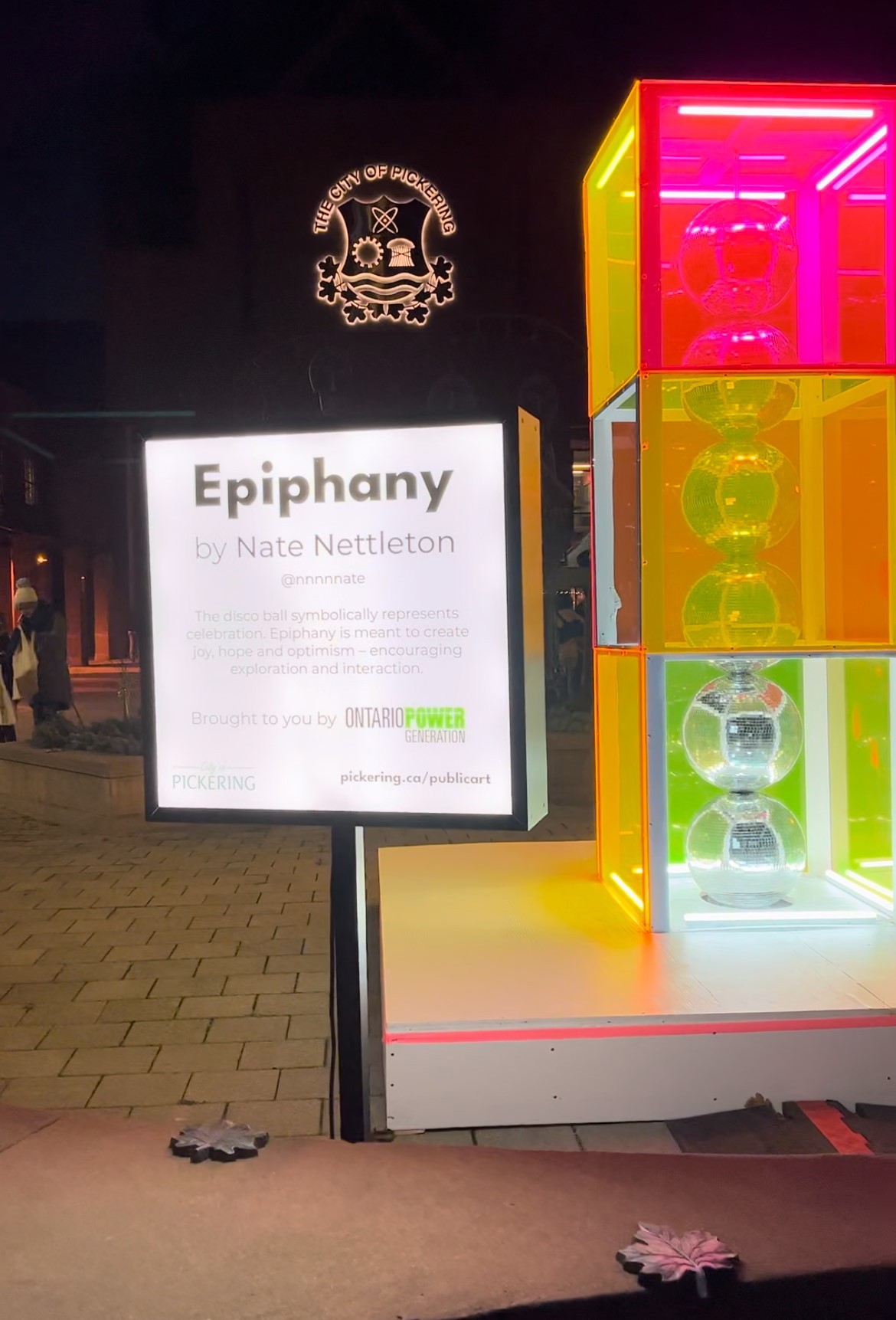 Winter Nights, City Lights | City of Pickering